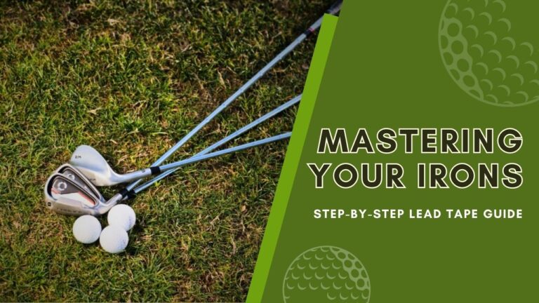 Take Control of Your Irons: Step-By-Step Guide to Using Lead Tape ...
